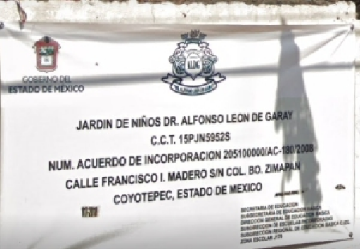 Jardin De Niños Dr. Alfonso Leon De Garay en Tepotzotlán | Opiniones y ...